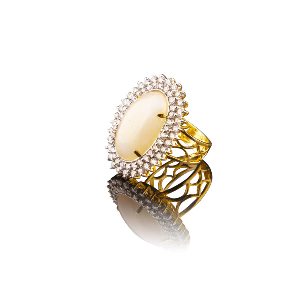 Ruby Diamond Ring - Ganapati Jewellers Nepal