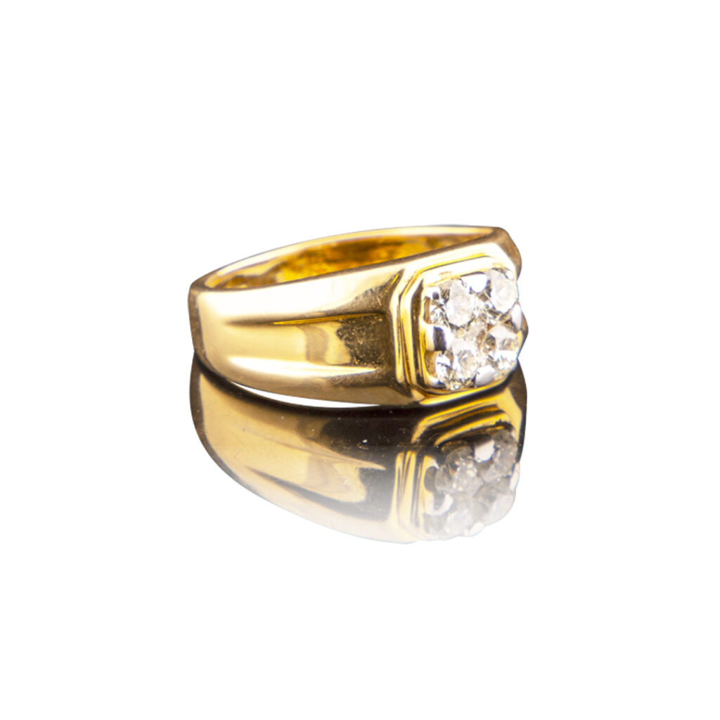 Ganesh Muga Diamond Ring - Ganapati Jewellers Nepal