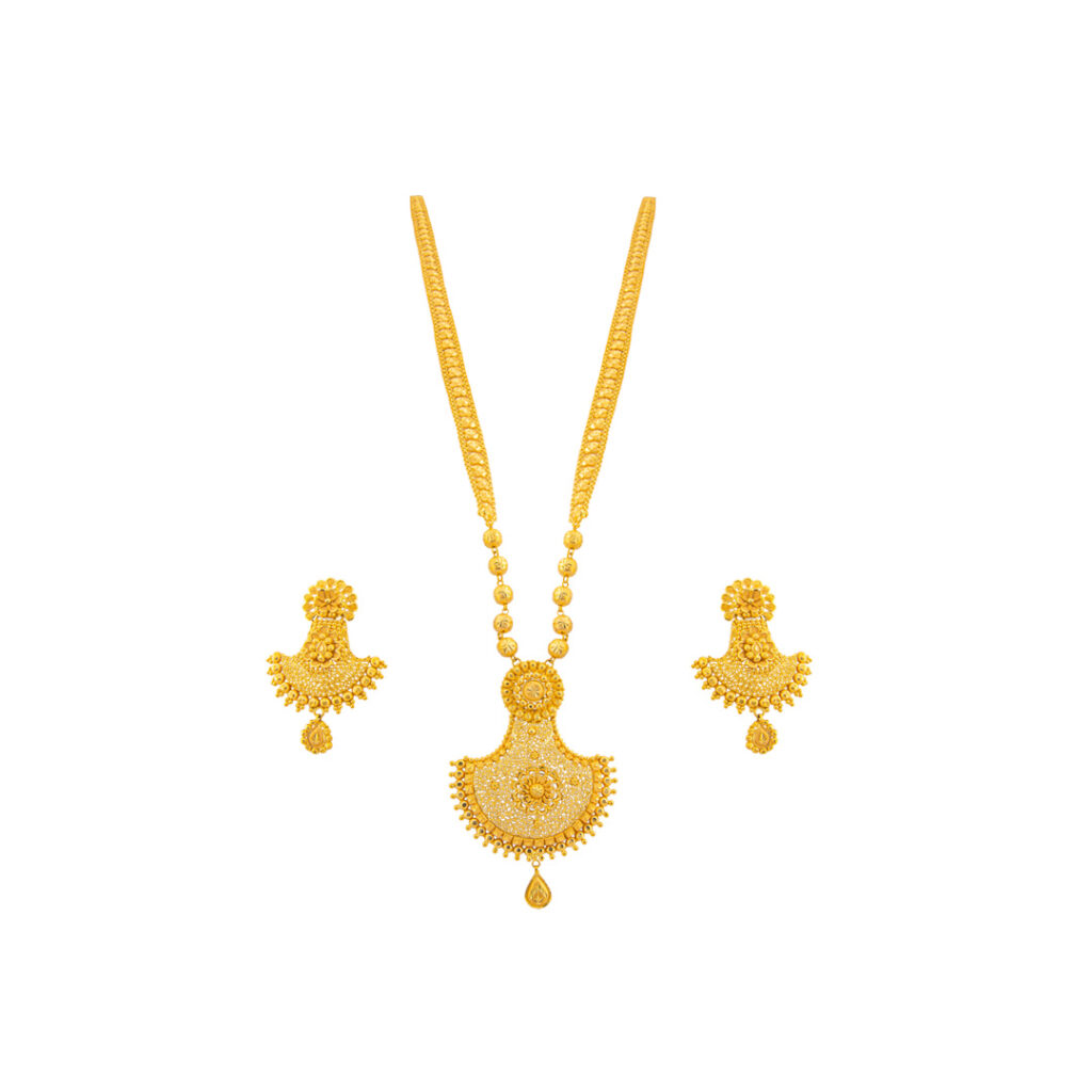 Charming Gold Necklace - Ganapati Jewellers Nepal