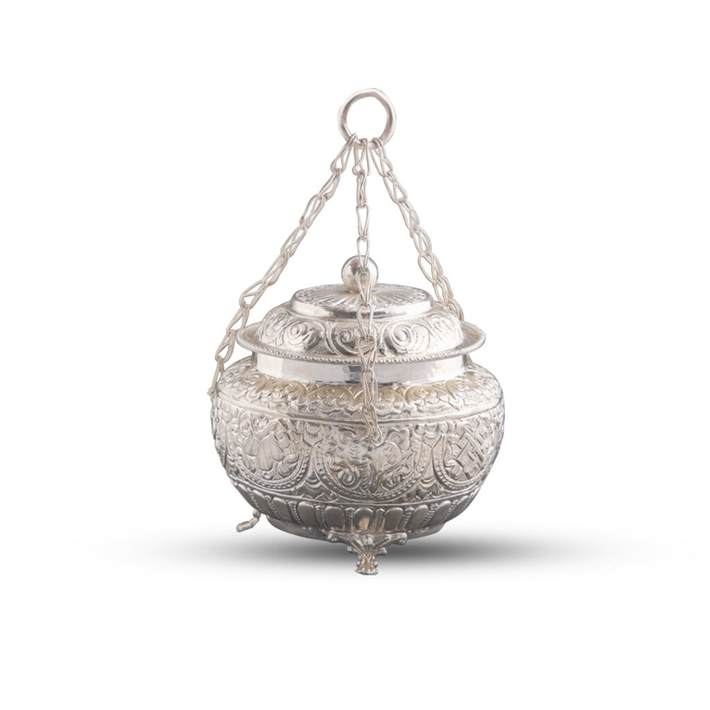 Silver Karuwa Butta 158 - Ganapati Jewellers Nepal