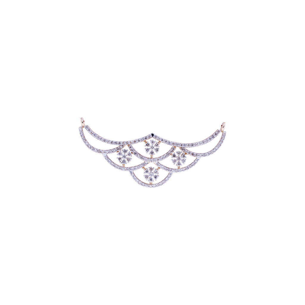 Ruby Diamond Pendant - Ganapati Jewellers Nepal